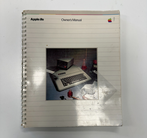 Apple IIe (2e) Owner's Manual 030-0356-C Spiral Bound | eBay