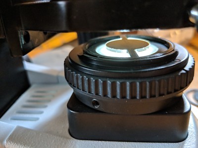 Microscope Dark Field Filter Oblique illumination 45mm Durable Plastic ...