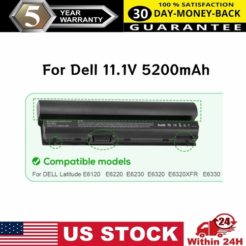 E6320 Battery for Dell Latitude E6230 E6120 E6220 E6330 E6430S RFJMW ...