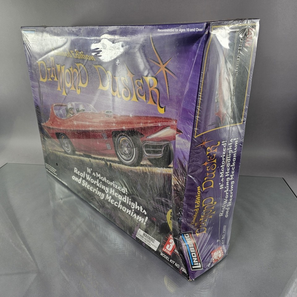 Lindberg DIAMOND DUSTER 1:12 Scale Motorized Model Kit 73052 LIMITED ...
