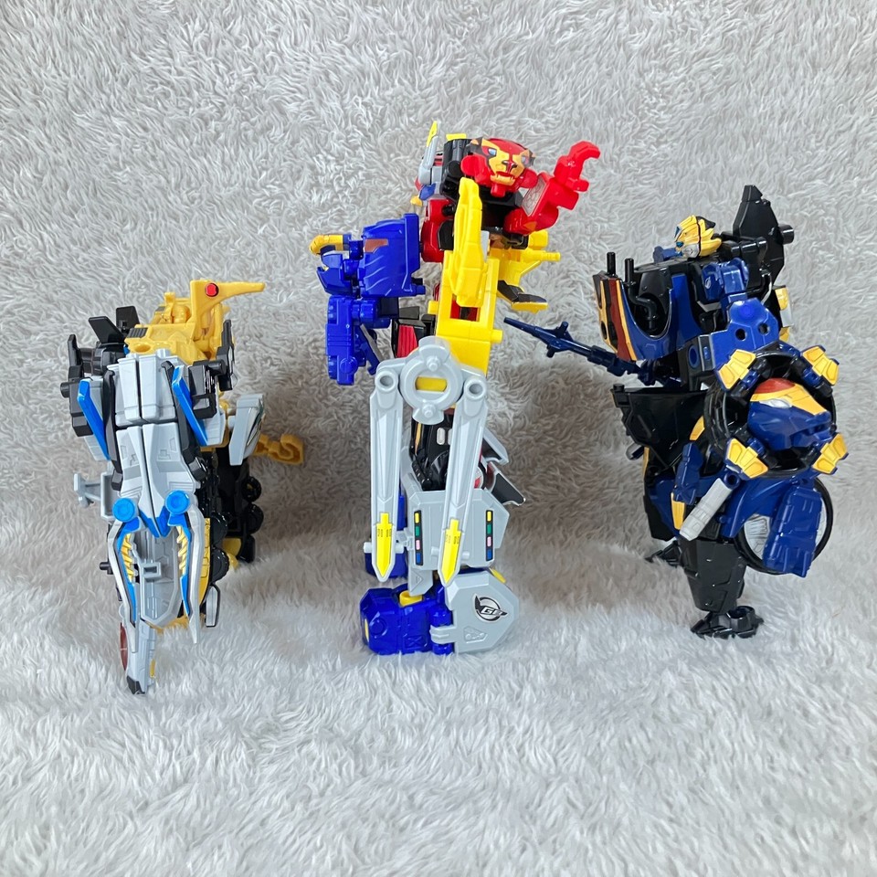 BANDAI Japan Mini pla Power Rangers BEAST MORPHERS Super Sentai GO ...