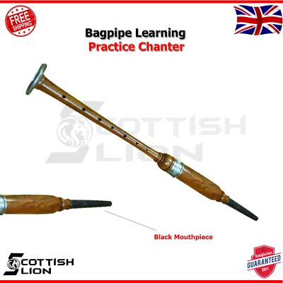 Bagpipe Learning Chanter Practice Chanters Rosewood Natural Finish ...