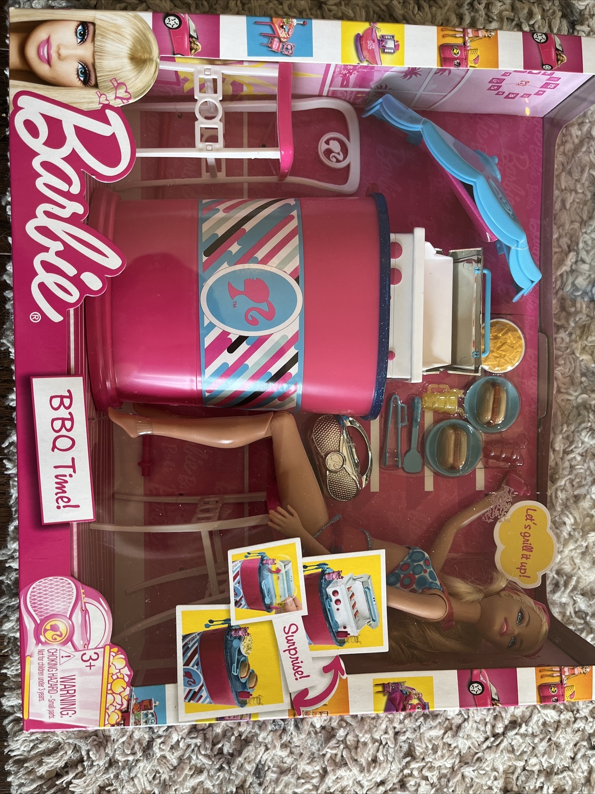 Mattel Barbie BBQ Time (Barbie Doll and BBQ Furniture) - V8957 for sale ...
