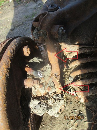 50-54 CHEVROLET CAR FRONT UPRIGHT SPINDLE BARE | eBay