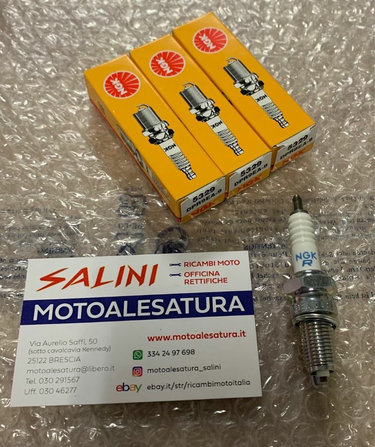 Set 3 Spark Plugs Triumph T595-i Daytona/Centenary 955 Cc 2000 - NGK ...