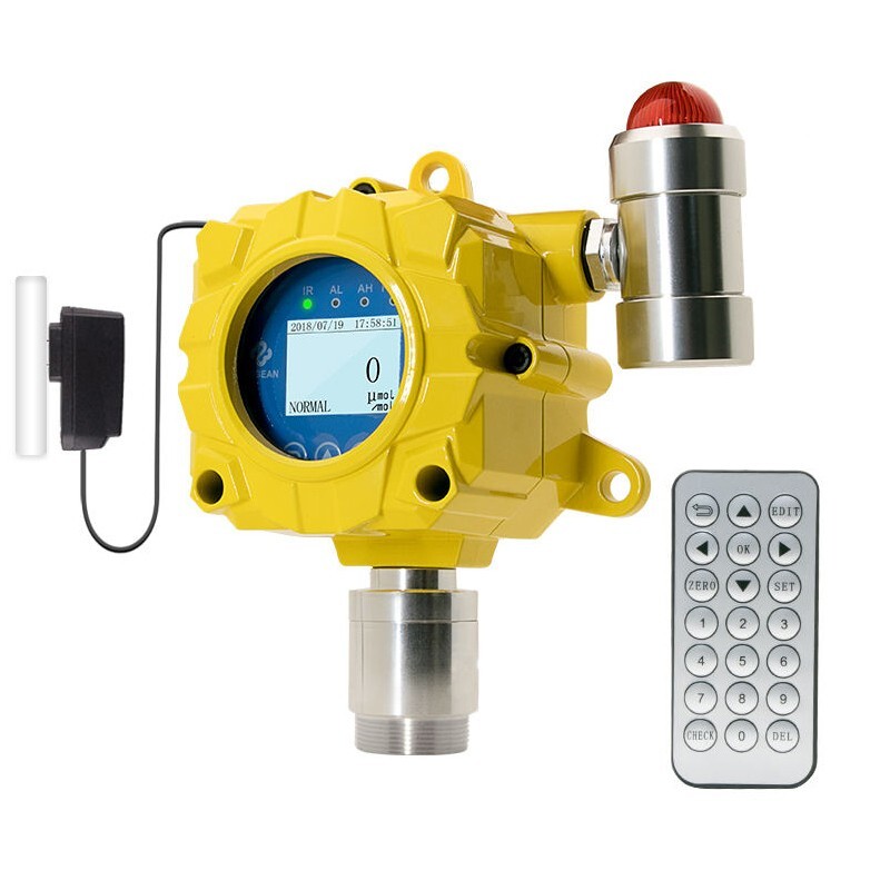 Digital O2 Monitor Fixed Oxygen Concentration Detector Monitor Range 0 ...