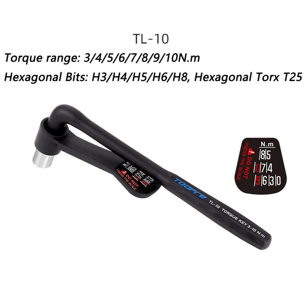 Bike Bicycle Torque Wrench Allen Key Tools Socket Set Fit for 3Nm-10Nm ...