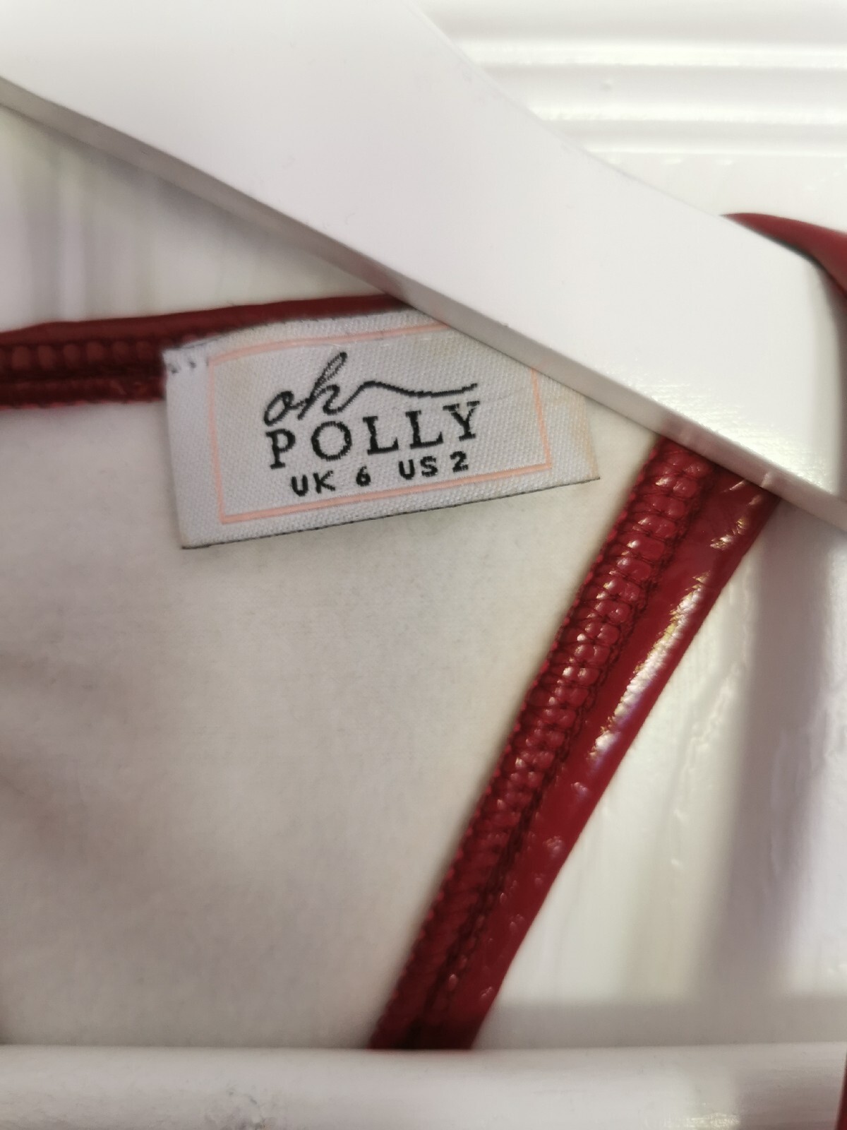 oh Polly Bad Reputation PVC Dress Colour Burgundy Size 6 Sexy Curves ...