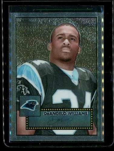 2006 TOPPS HERITAGE ROOKIE Chrome Football Card THC83 DEANGELO WILLIAMS ...