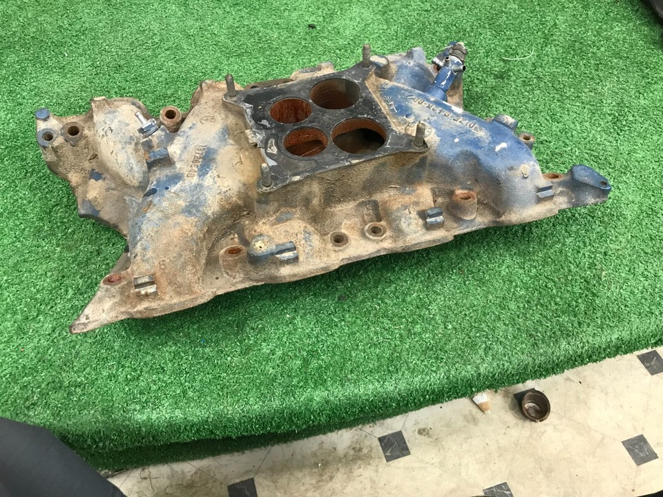 Ford 351C 351 Cleveland Mustang Spread Bored Intake Manifold D1ZE-9425 ...