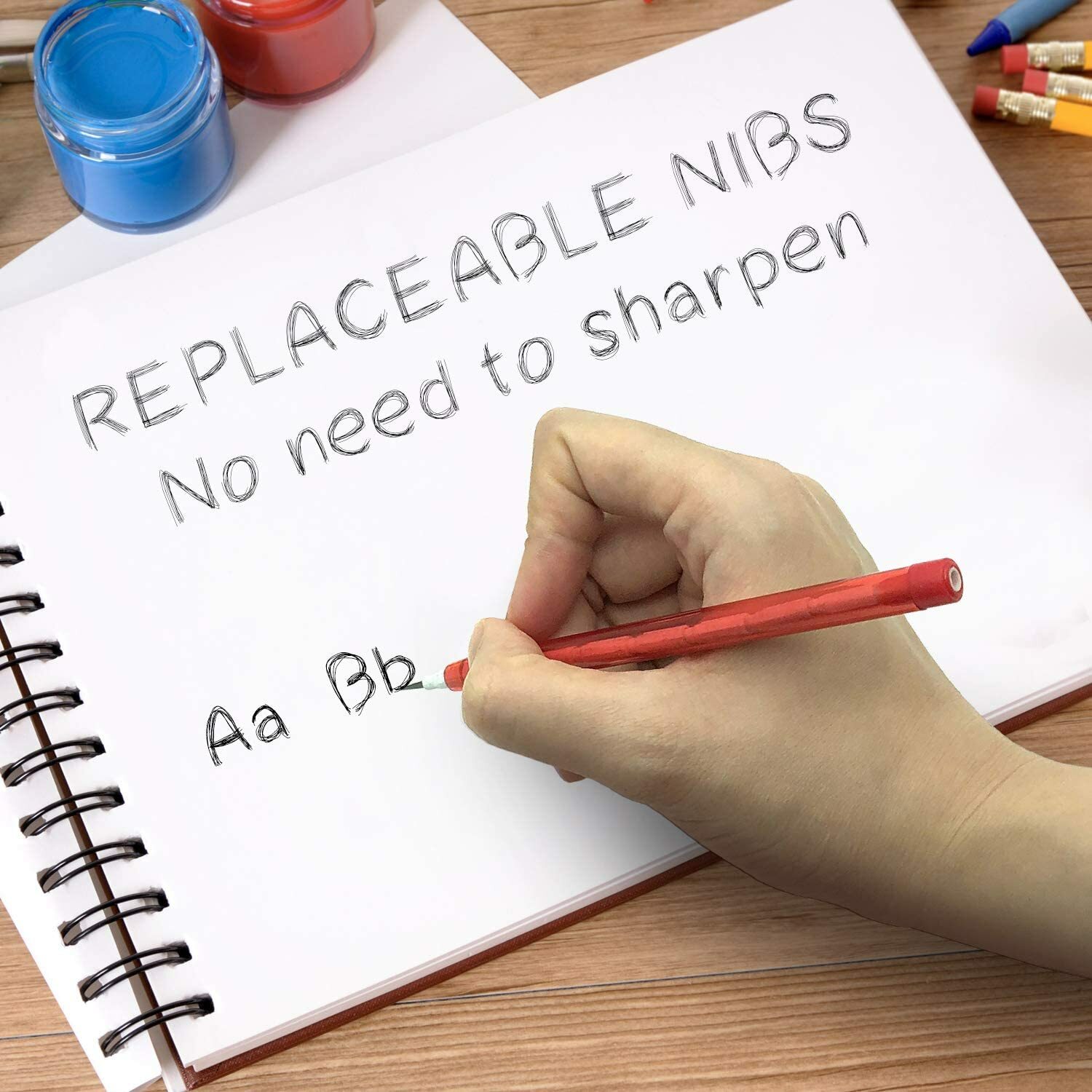 10 Push Up Pencils Pop Up Pencil with Eraser Gift Party Bag Writing ...