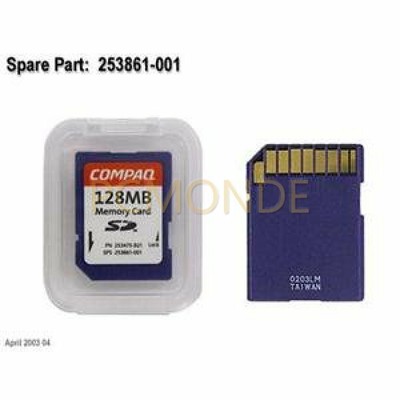 Compaq iPAQ 128MB SD Secure Digital Memory Card (253479-B21 ...