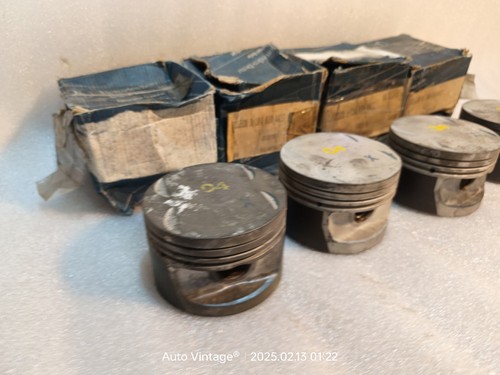 Mercedes W124 A124 S124 W129 R129 W140 W202 M104 Kolben Pistons New OEM ...