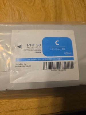 DTF Ink Bag PHT50 For Mimaki TXF300-75 TXF300 Series DTF Printer Cyan ...
