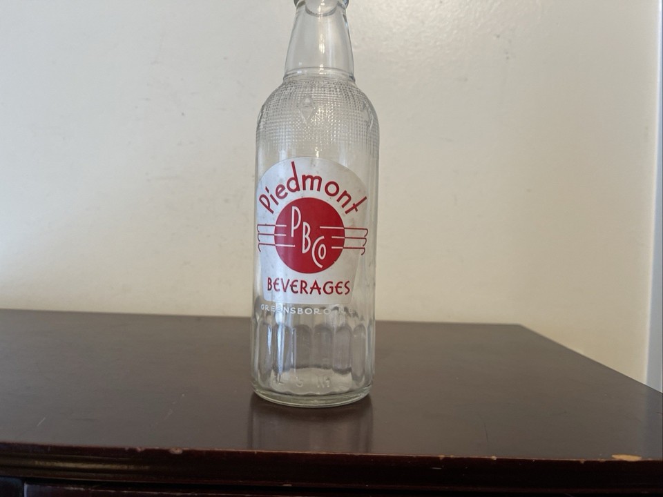 Piedmont Bottling Co Beverages Greensboro NC ACL Soda Bottle 12 oz ...