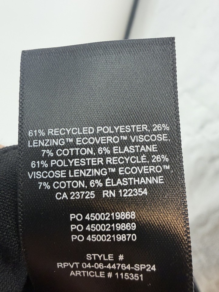 Wilfred Aritzia The Limitless Pants Black Crepe Wide Leg High Rise Size ...