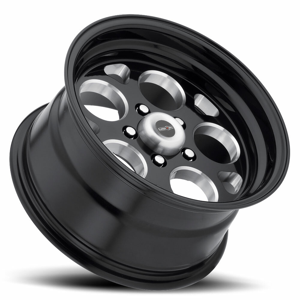 15x10 ET-25 Vision 561 Sport Mag 5x114.3 Gloss Black Wheels (Set of 4 ...