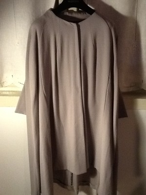 MARINA BABINI MANTELLA TG. 44 COLORE SABBIA IN LANA | eBay UK