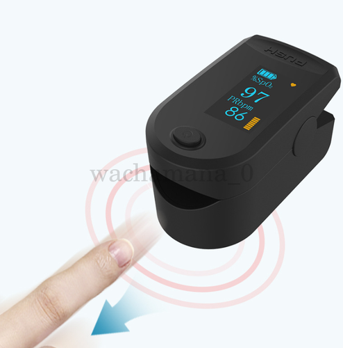 Finger Tip Pulse Oximeter Blood Oxygen Meter SpO2 O2 Heart Rate Monitor ...