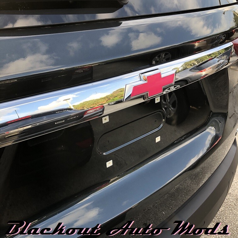 2018-23 Chevy Traverse Pink Vinyl Bowtie Emblem Overlay Decal Set | eBay