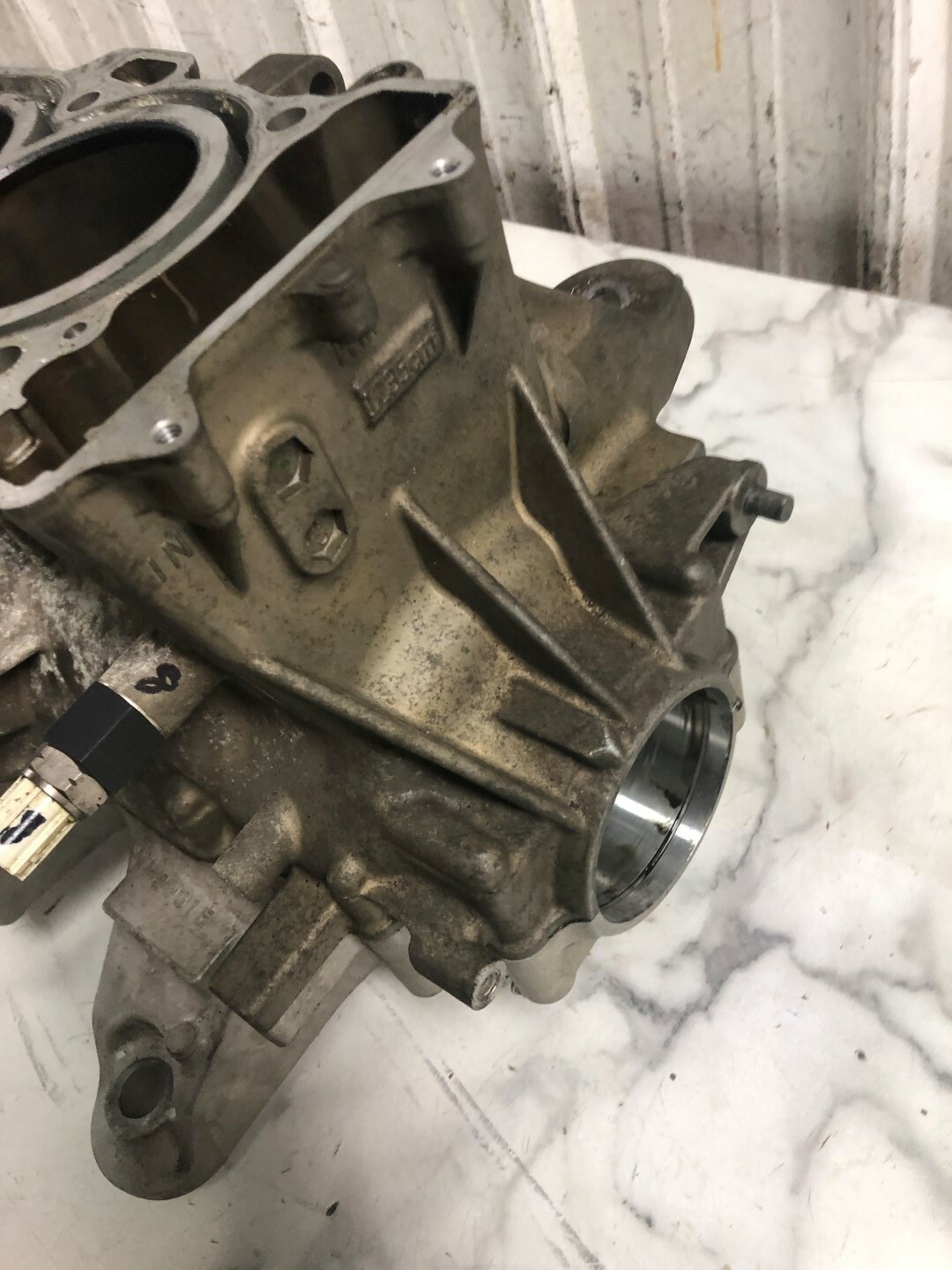 02 Honda Aquatrax ARX 1200 F12 Jet Ski engine crank case cases block ...