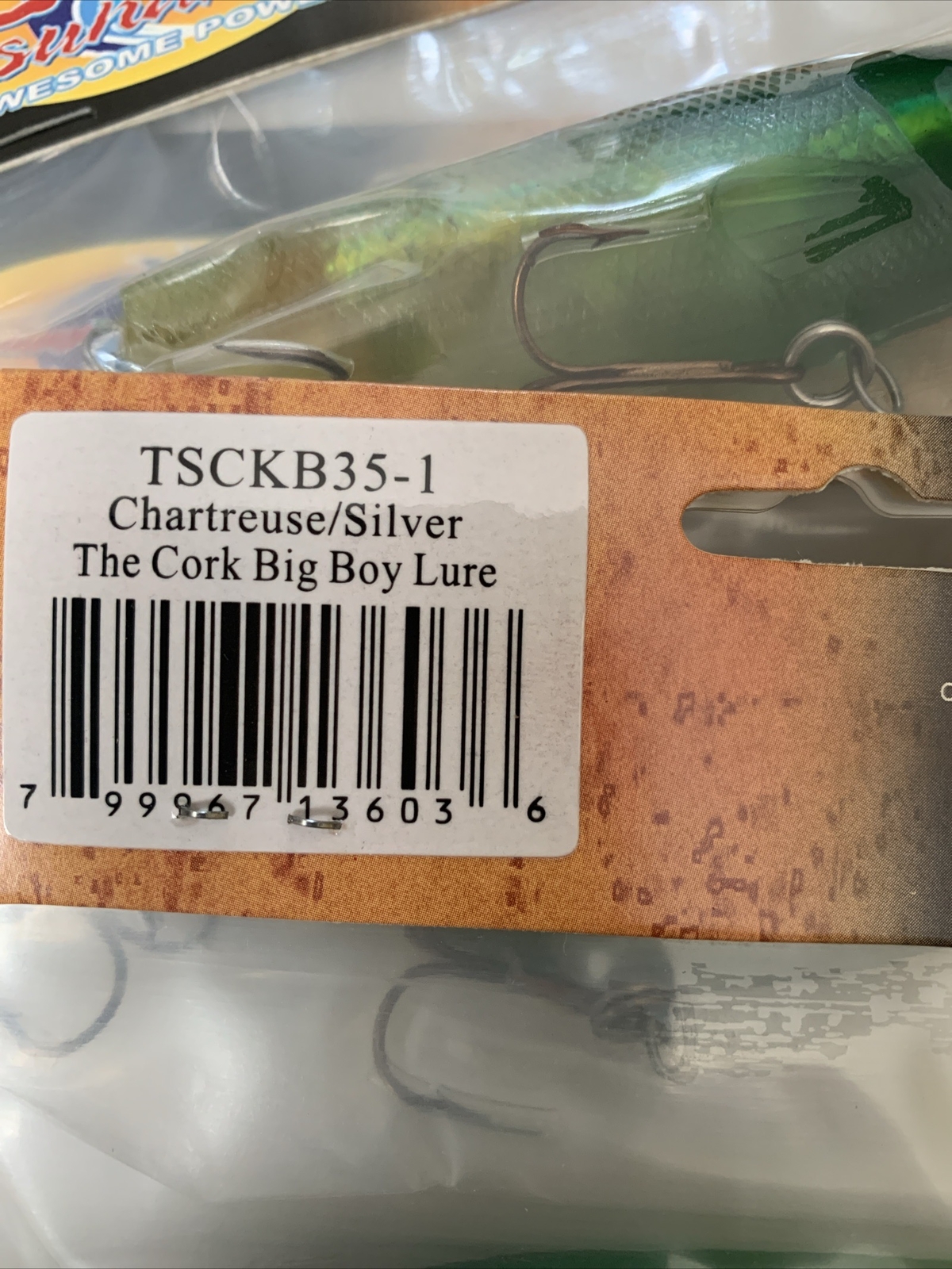 Lot of 3 NEW Corky Big Boy Like Paul Brown Fat Boy Lure Chart/Silver ...