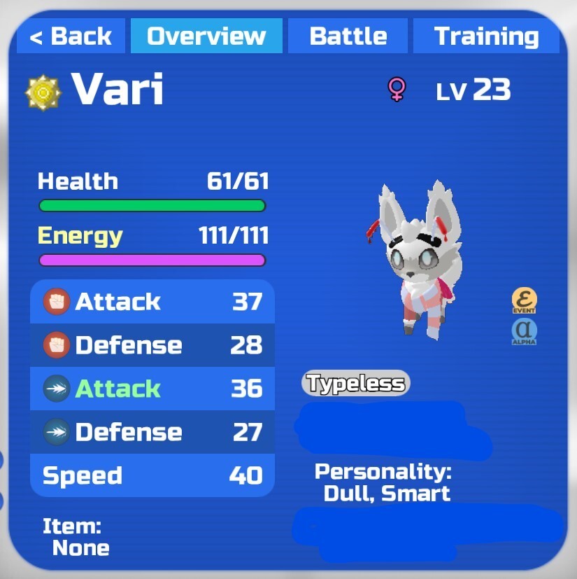 ALPHA GLEAMING Xmas Vari 🦌 - Loomian Legacy | eBay UK