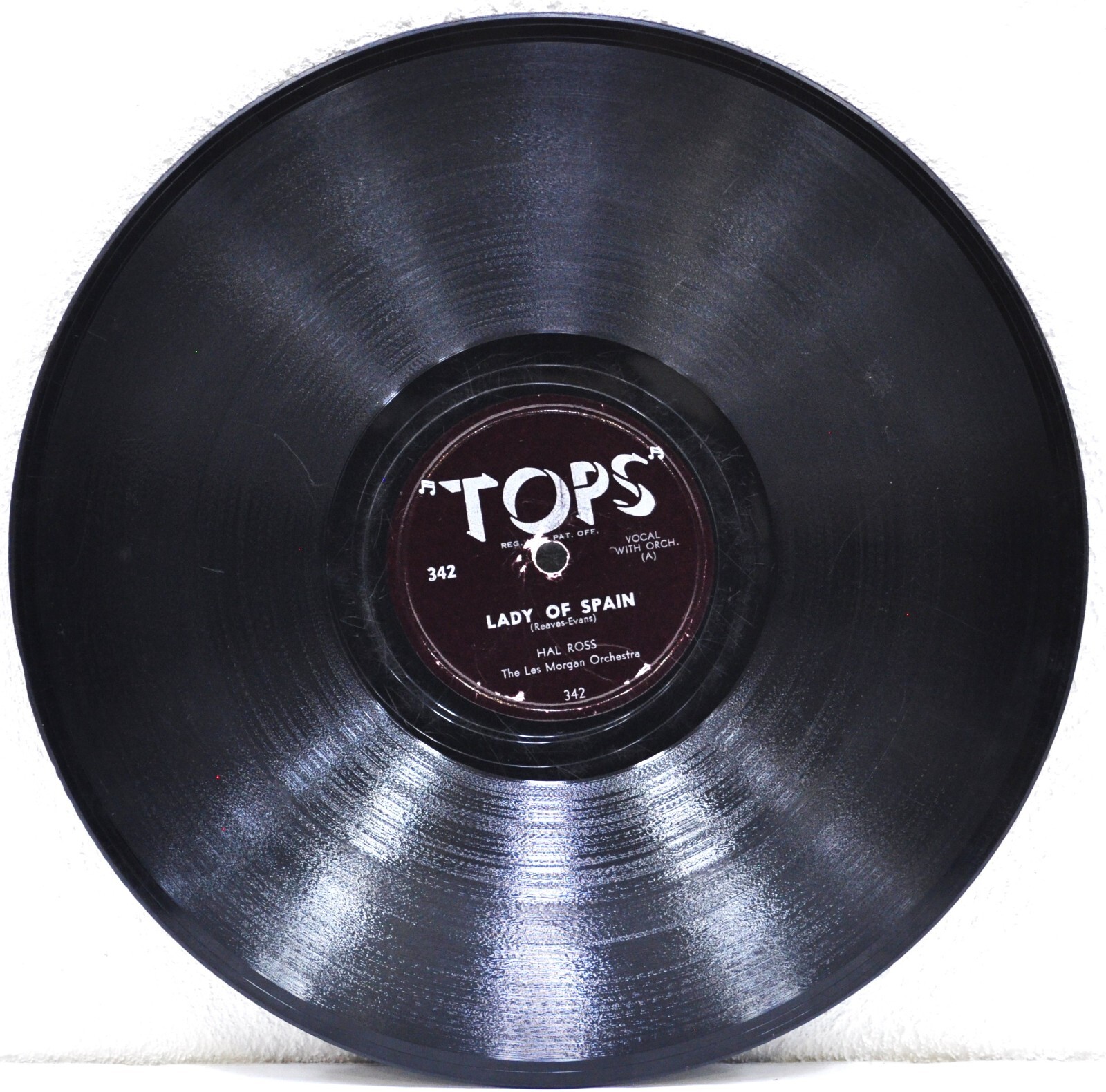 HAL ROSS "Lady Of Spain / Because You're Mine" 78RPM Tops 342 | eBay
