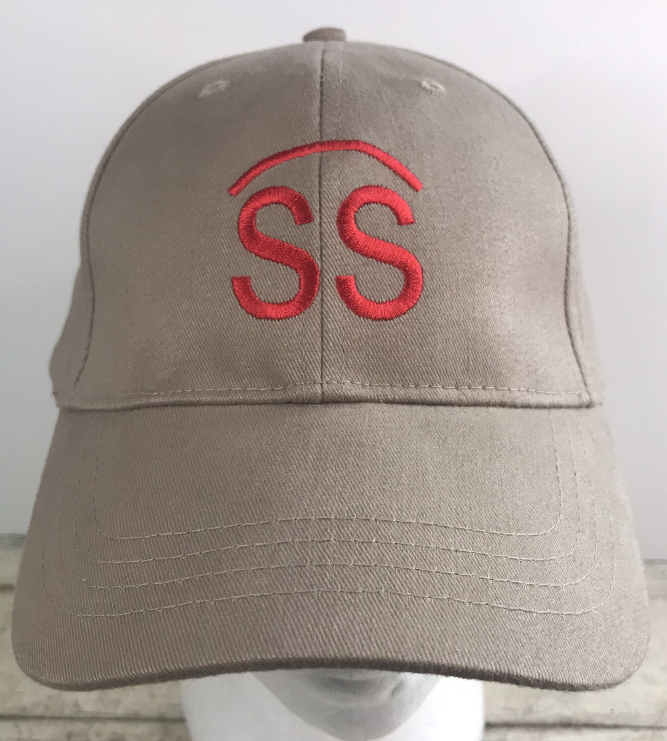 Stewart Select Angus “SS” Hat Baseball Cap Light Bro… - Gem
