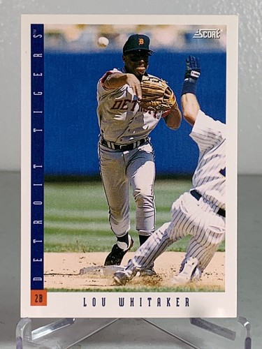 1993 Score Lou Whitaker #596 Detroit Tigers Baseball Card | eBay