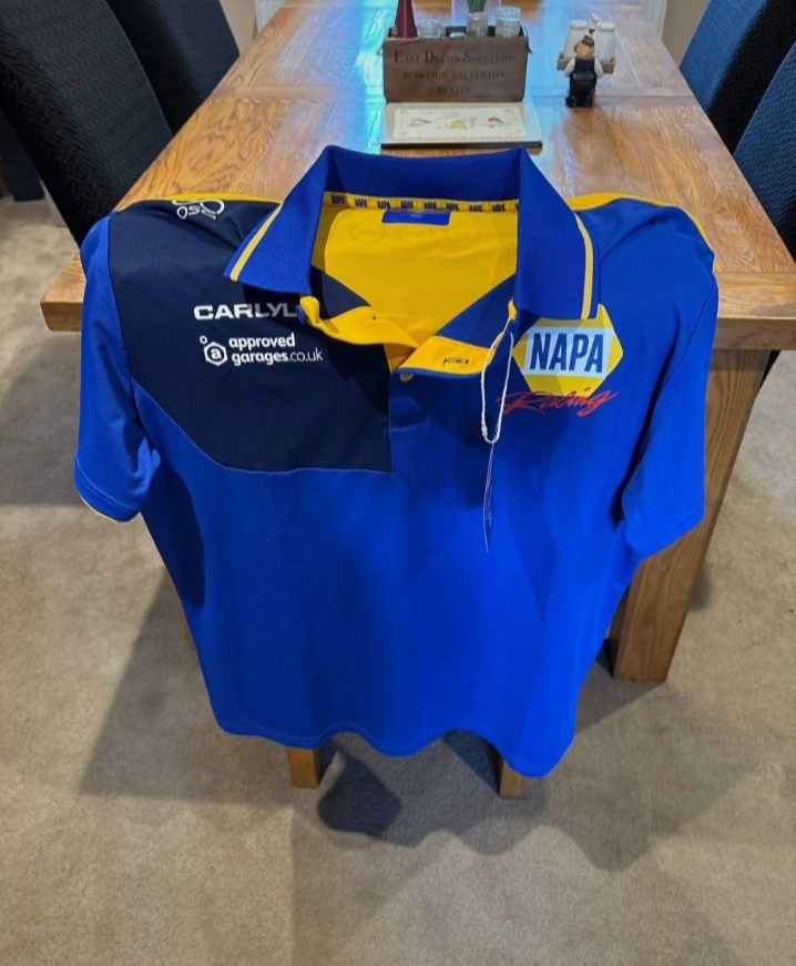 BTCC British Touring Cars NAPA Racing 2025 Polo NEW WITH TAGS - MEDIUM ...