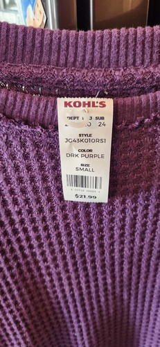 SO BRAND Purple Sweater Women's Size Small Pullover Knit NWT | eBay