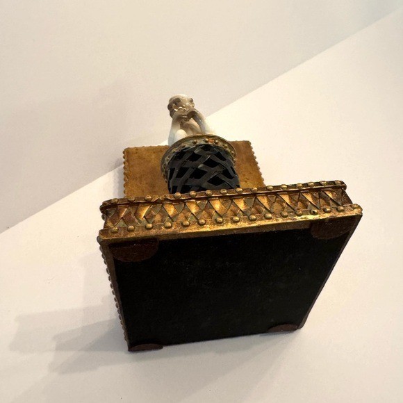 Vintage Monkey Bookend Mark Roberts office library desk decor | eBay