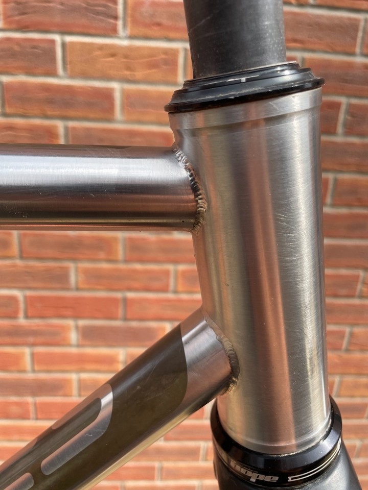 953 Stainless Steel - CX Gravel Frame & Carbon Fork - Single Speed ...