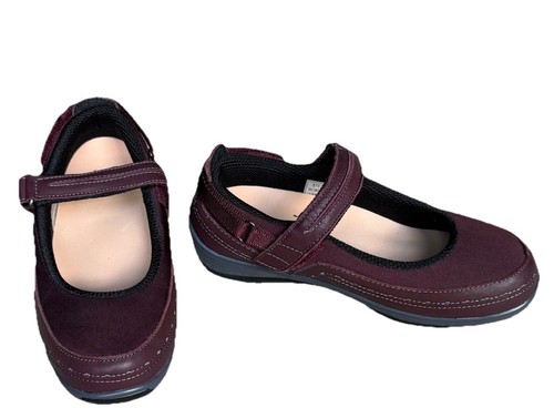 Orthofeet Springfield 879 Women's Size 8 Burgundy Shoes Mary Jane NWOB ...