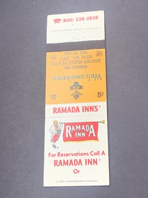 Vintage New Hampshire Matchbook: “Ramada Inn” Keene, NH | eBay