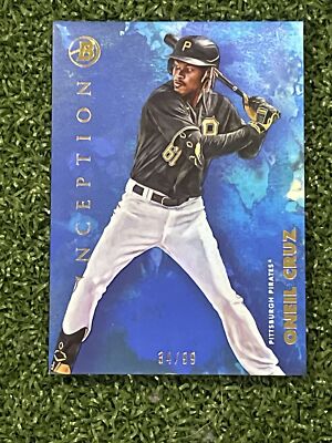 ONeil Cruz RC 2021 Bowman Inception #96 Blue FOIL SP #34/99 Pirates 🔥🔥 ...