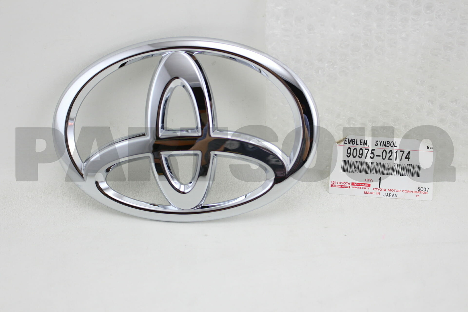 9097502174 EMBLEMA Genuino Toyota, REJILLA DEL RADIADOR (O PANEL ...