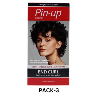 Pin-up Original End Curl Lasting Perm - Pack of 3 5012687470026 | eBay UK