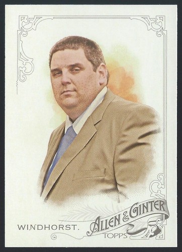 2015 Allen & Ginter #319 SP Brian Windhorst Short Print Baseball Card ...
