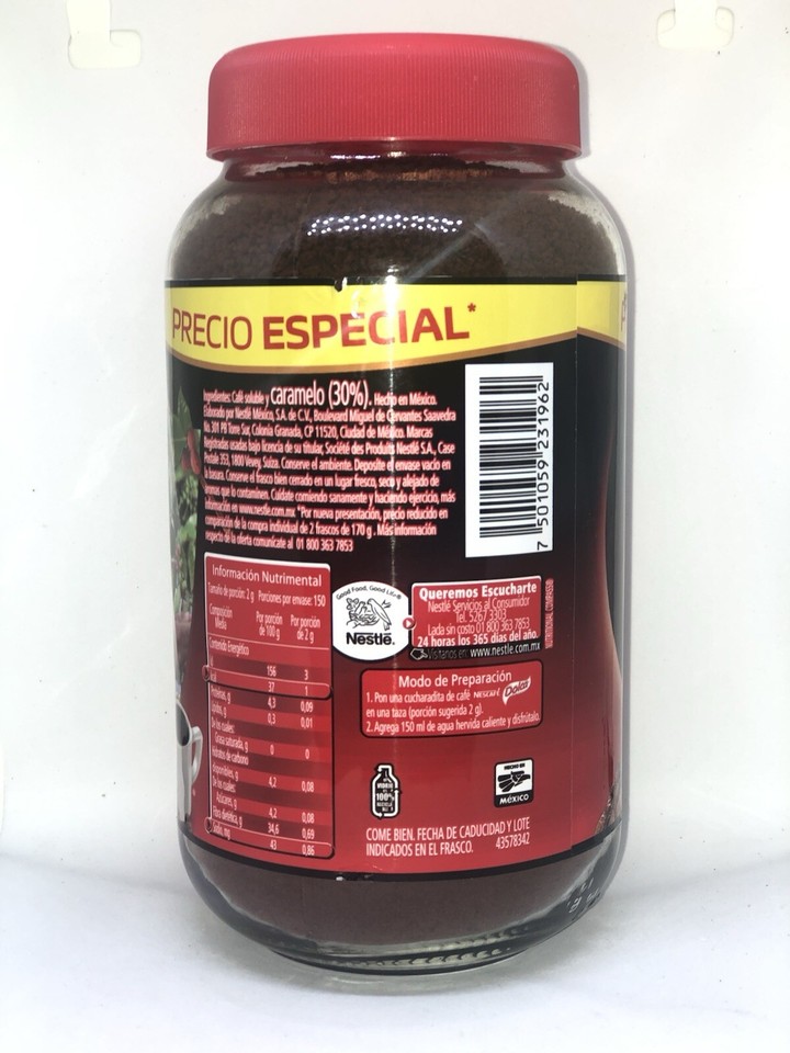 Nescafé Dolca Instant Coffee – 2 Pack (300g Each) | Café Instantáneo ...