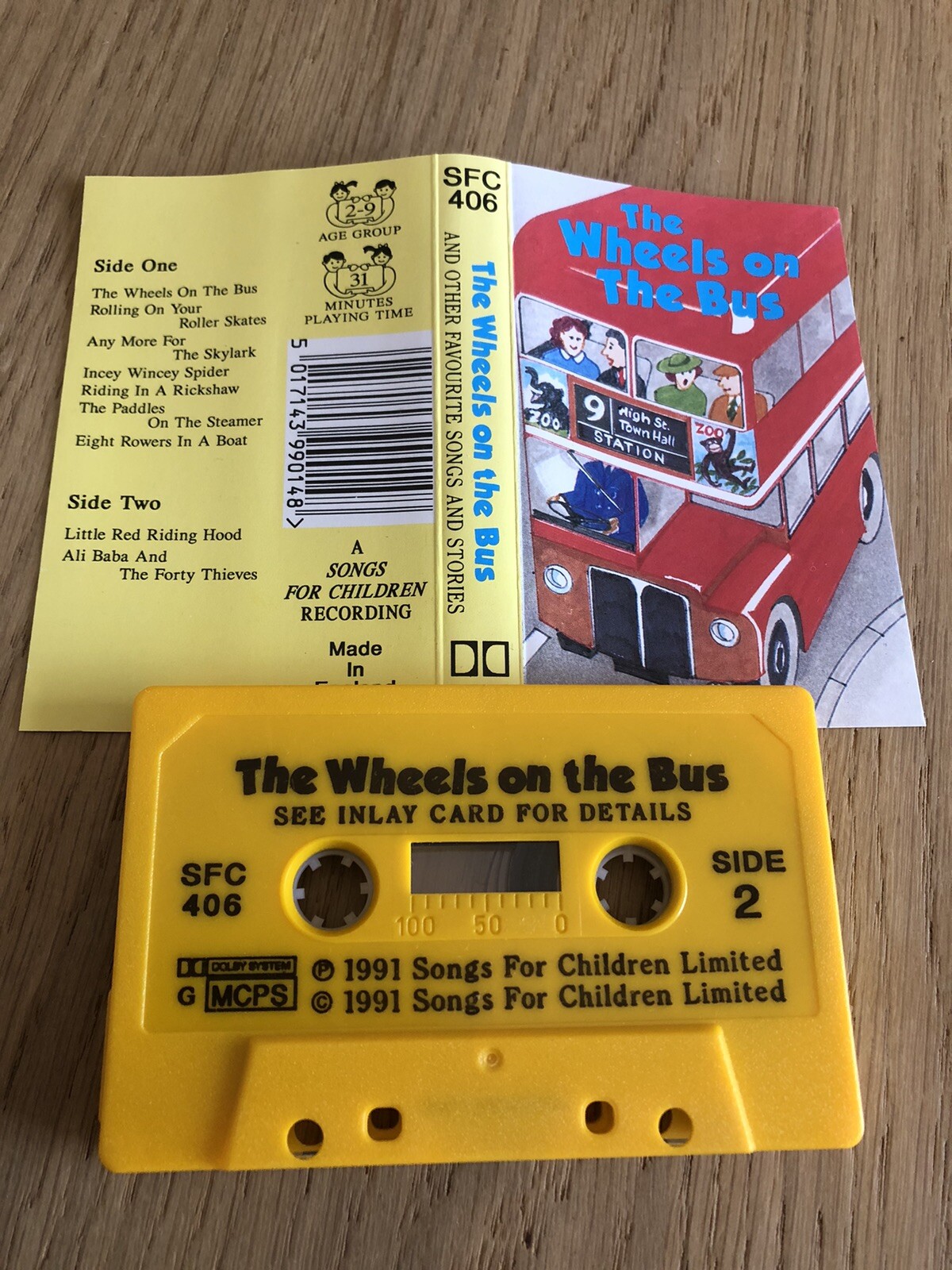 Children’s Song And Story Cassette - The Wheels On The Bus | eBay UK