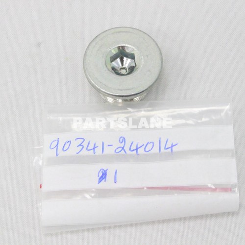Genuine Toyota Straight Screw Plug 9034124014 / 90341-24014 OEM for ...