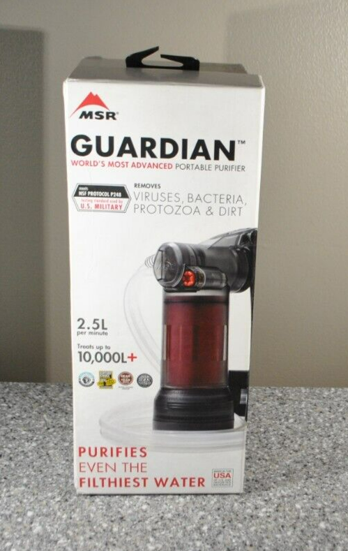 NIB-MSR GUARDIAN Water Purifier, US Military Grade, FAST SHIP, New And ...