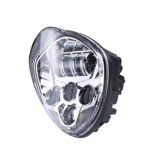 Custom Chrome LED Headlight for Victory Magnum, Hammer Vegas Motorcycle ...