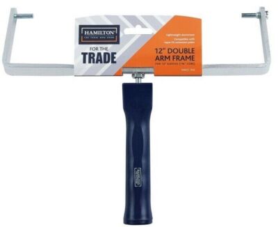 12" Double Arm Paint Roller Frame Hamilton For the Trade Decorating ...