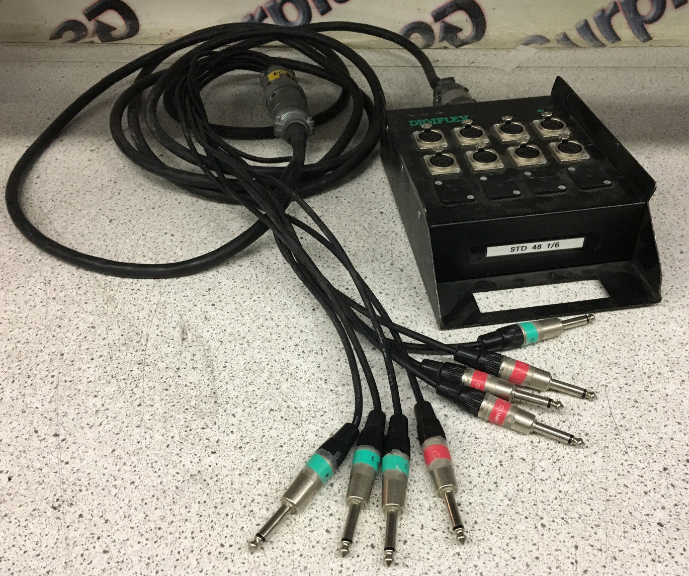 DIGIFLEX 8 IN Stage Box w/ Neutrik TRS 8 OUT Fan Out Snake*20Ft | eBay