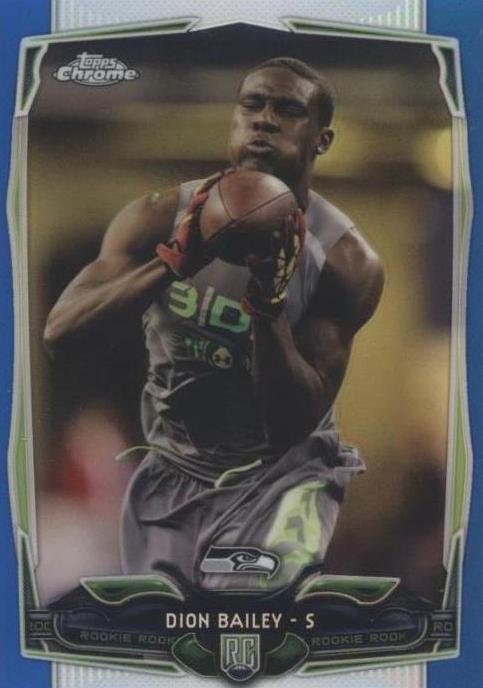 2014 Topps Chrome - Dion Bailey #208 Blue Refractor /199 (RC) for sale ...