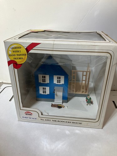 O-O27 Scale Model Power Built up Building #6352 Mr Rogers House | eBay