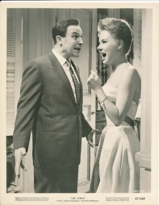 GENE KELLY MITZI GAYNOR Original Vintage 1957 LES GIRLS MGM Studio ...